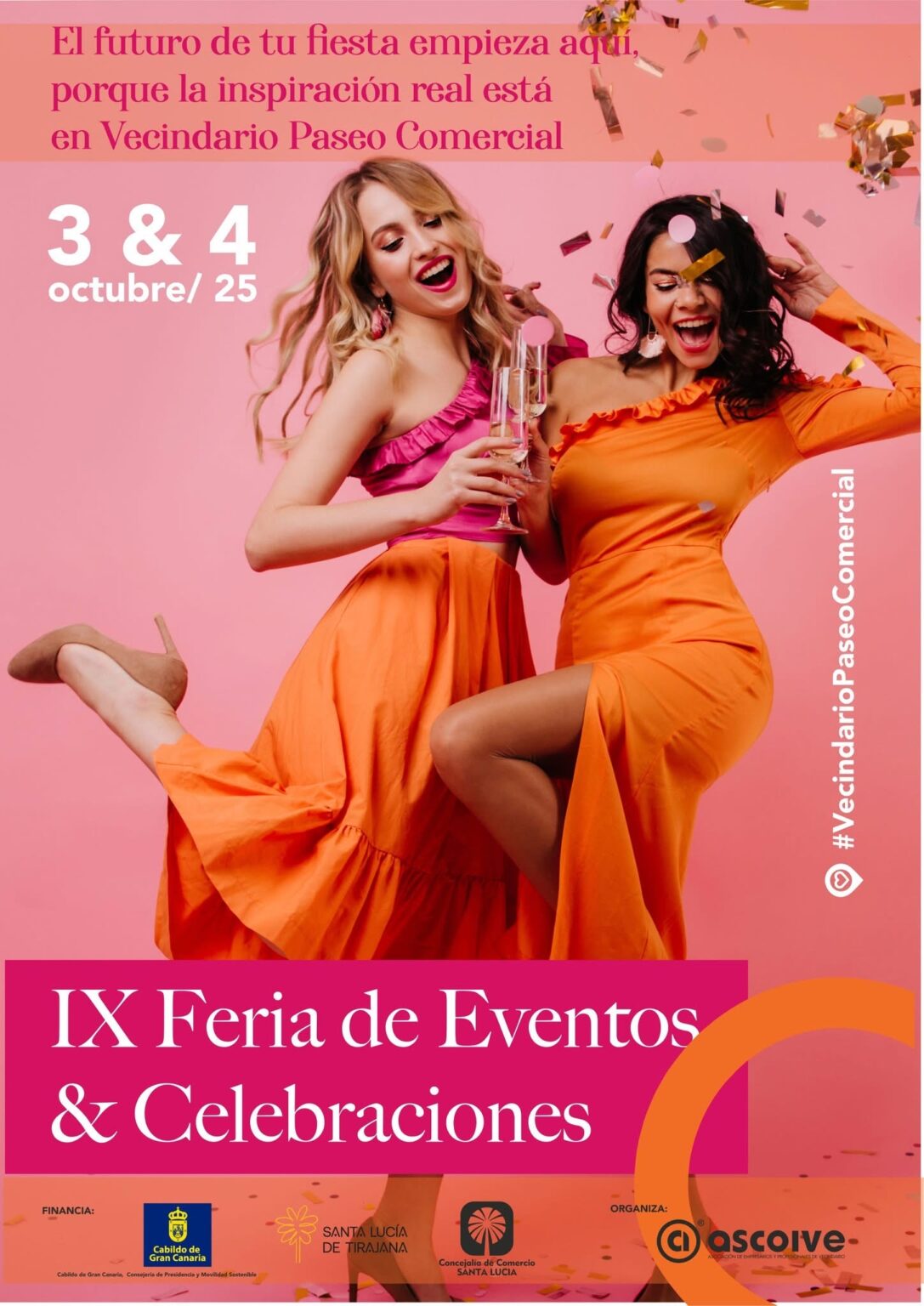 Vecindario, Santa Lucía, IX Feria de Eventos y Celebraciones 2025 - Inicio Canarias Fiestas